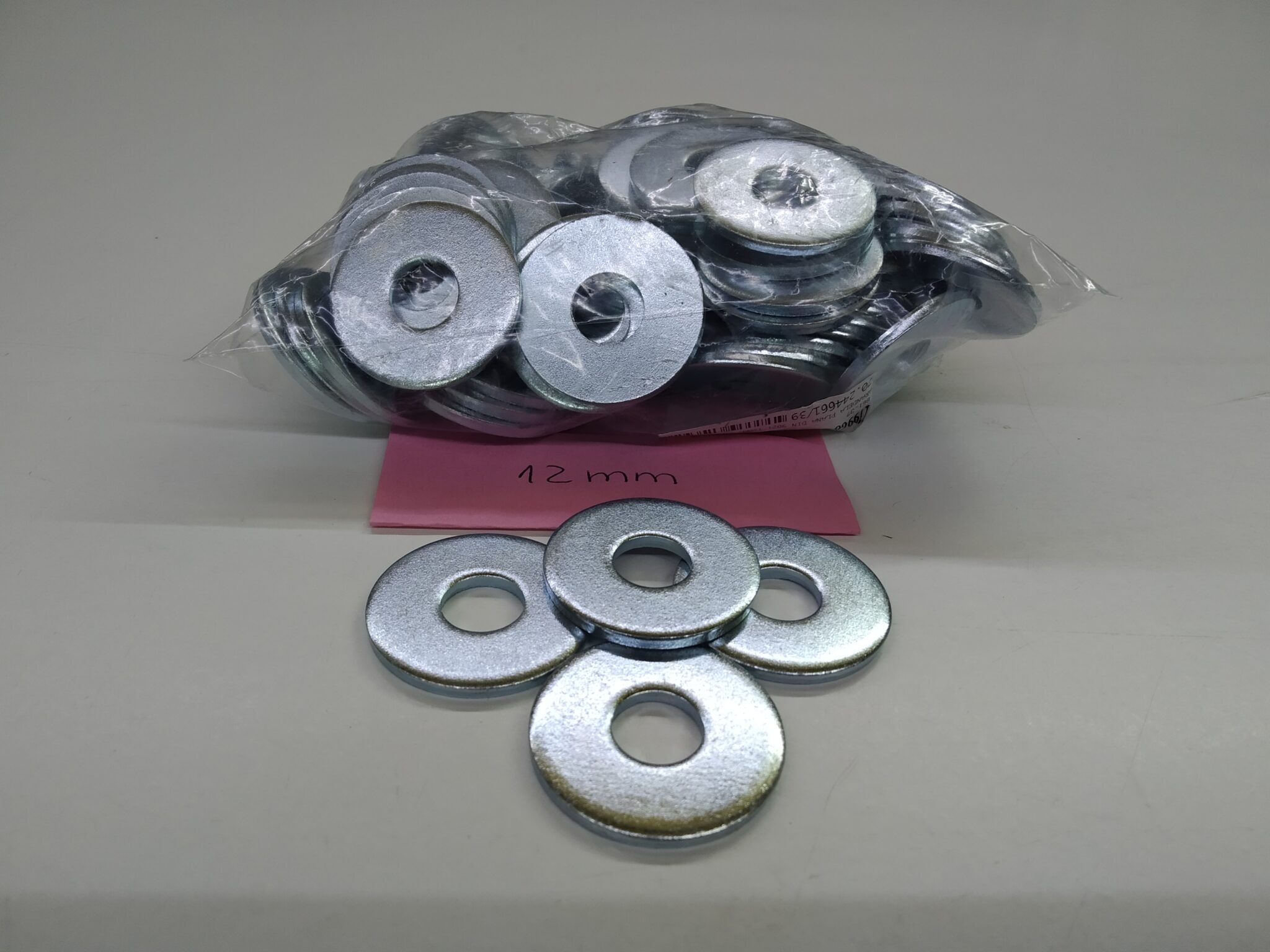 Anilhas Aba Larga 12mm Zincadas - Criações Geniais